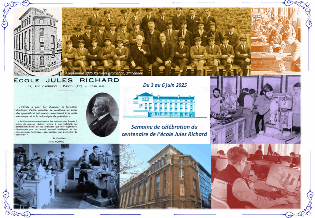 Programme de célébration du centenaire de l’école Jules Richard ...